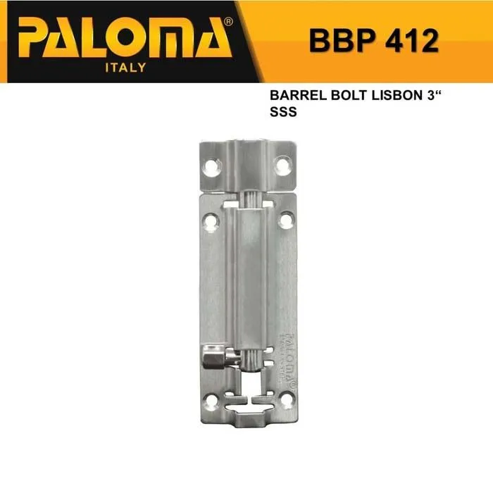 Slot jendela Paloma QHBBP 412 - 3" inch 7.5 cm Slot Pintu atau Selot ...