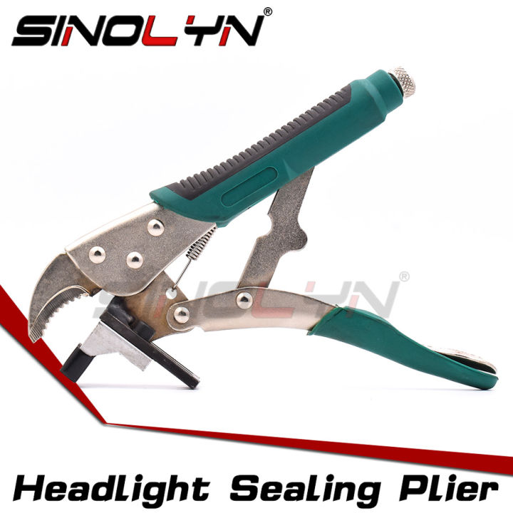 SinolynคีมClampสำหรับซีลฝาครอบไฟหน้ารถไฟหน้ารถจักรยานยนต์เครื่องมือปรับ ...