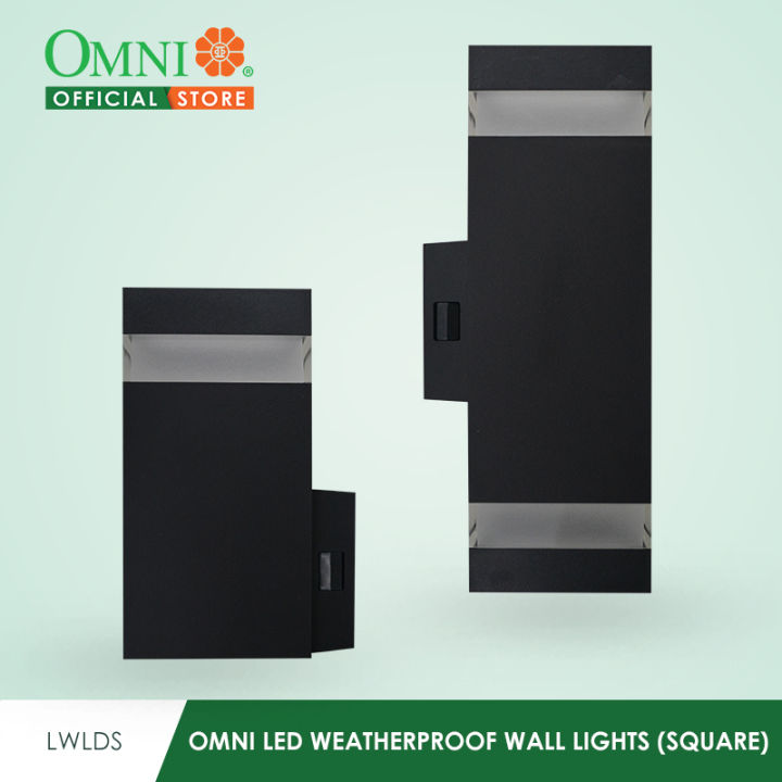 OMNI LED Weatherproof Wall Lights (Square) - LWLDS | Lazada PH