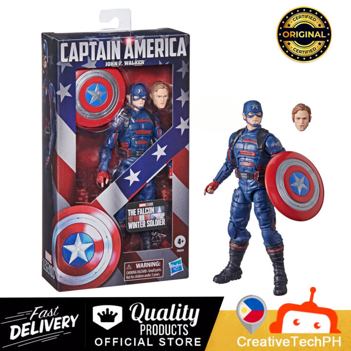Marvel Legends Captain America JOHN F. WALKER MVL CAPT AMERICA JOHN F ...