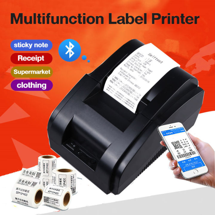 Aotop 58mm Bluetooth Thermal Printer Cash Receipt Printer POS Printer ...