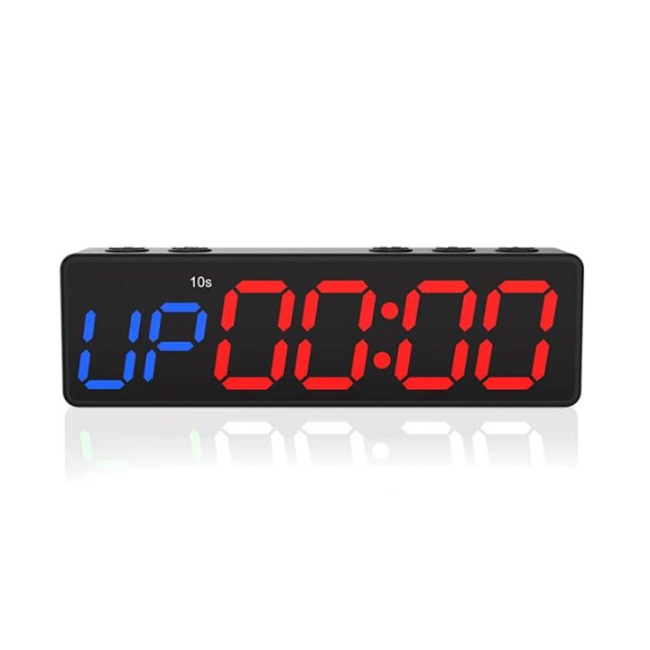 Workout Clock With Battery Portable Mini Gym Timer With Built In Magnet For Home Gym