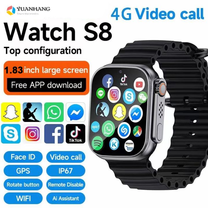 Coltonmw S8 Trace Locate Student Smartwatch Call SIM Card | Lazada PH
