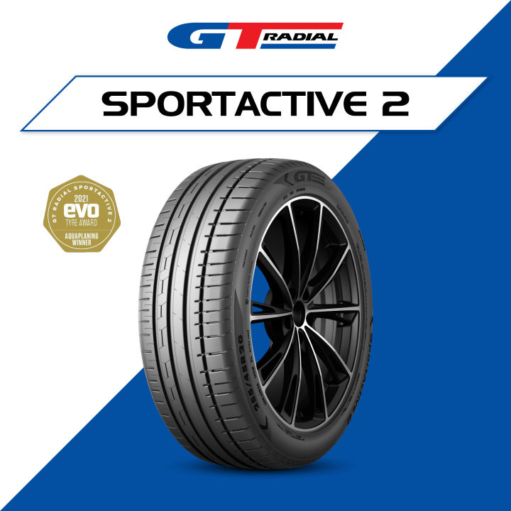 [ส่งฟรี+ติดตั้งฟรี]ยางขอบ 16-18" ยางรถยนต์ GT RADIAL รุ่น SPORTACTIVE 2 (4เส้น) แถมฟรี 4 รายการ ...