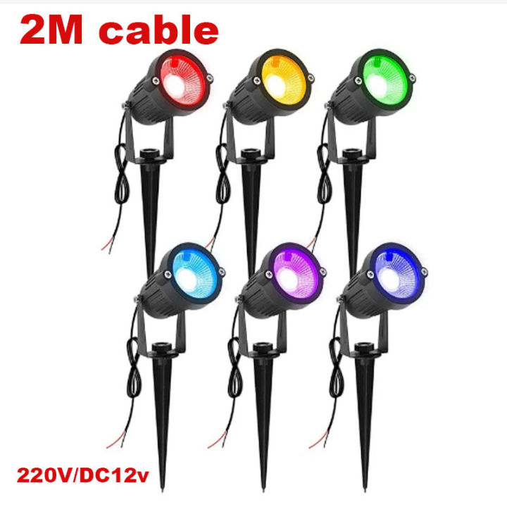 Spot Light Garden Lawn Light Outdoor Spotlight 220V/DC12v Outdoor LED ...