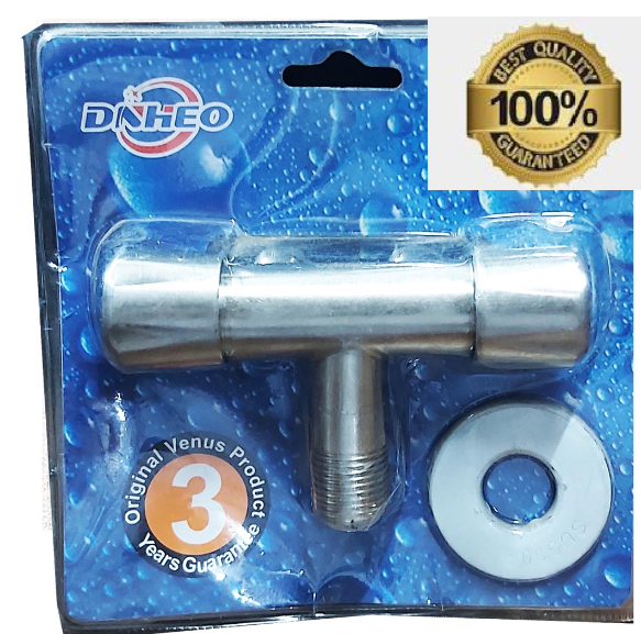 Dual Control Stainless Steel Angle Valve 1 Inlet 2 Outlet High Temp ...