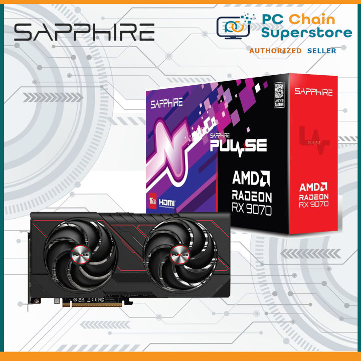 Sapphire Pulse RX 9070 Gaming OC 16GB GDDR6 Graphics Card | Lazada PH