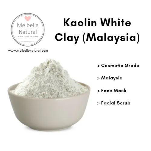 Pure White Kaolin Clay (Malaysia) - 5kg | Lazada