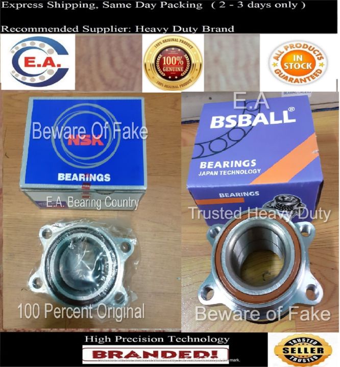 (Front) Original NSK BSBALL NISSAN URVAN NV350 Wheel Bearing 2012-2019 ...