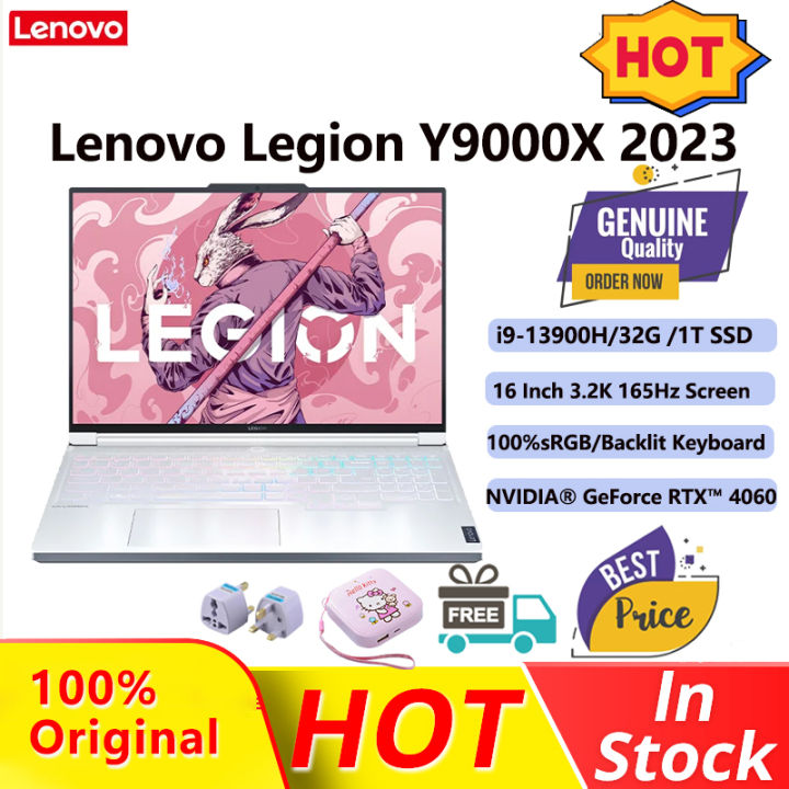 【Official Product】100% Original Lenovo LEGION Y9000X Gaming Laptop 2023/13th Intel Core CPU/i9 ...