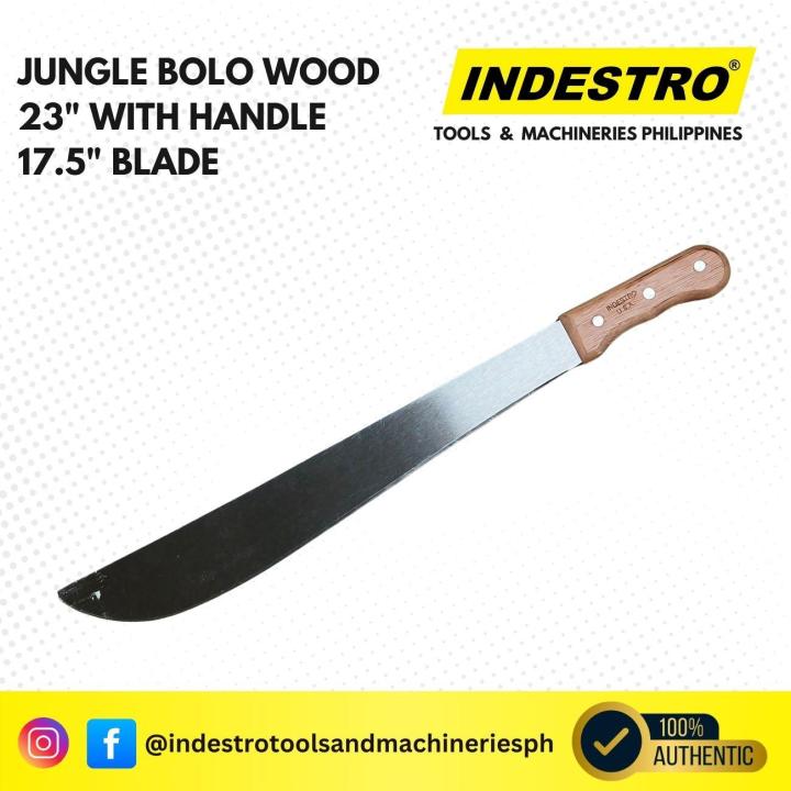 INDESTRO Jungle Bolo Wood Handle - Versatile jungle bolo wood for ...