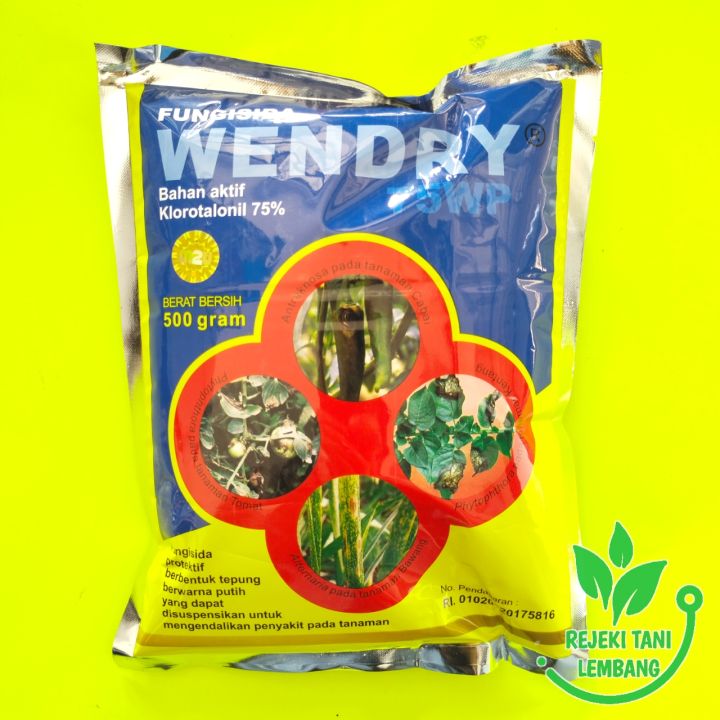 FUNGISIDA WENDRY 75 WP ISI 500 GRAM PENGENDALI PENYAKIT | Lazada Indonesia