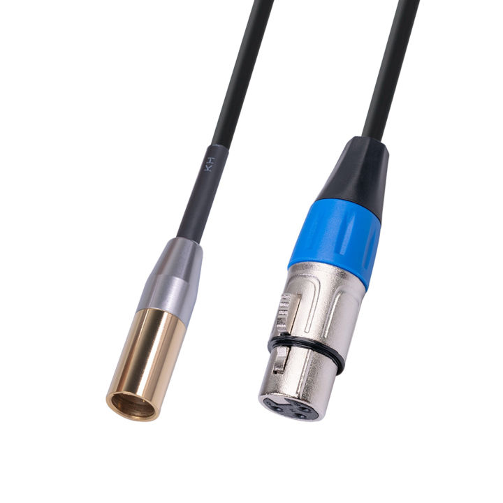 ZYSUN Mini XLR Male to XLR Female Adapter Cable, 3-pin Mini XLR Male to ...