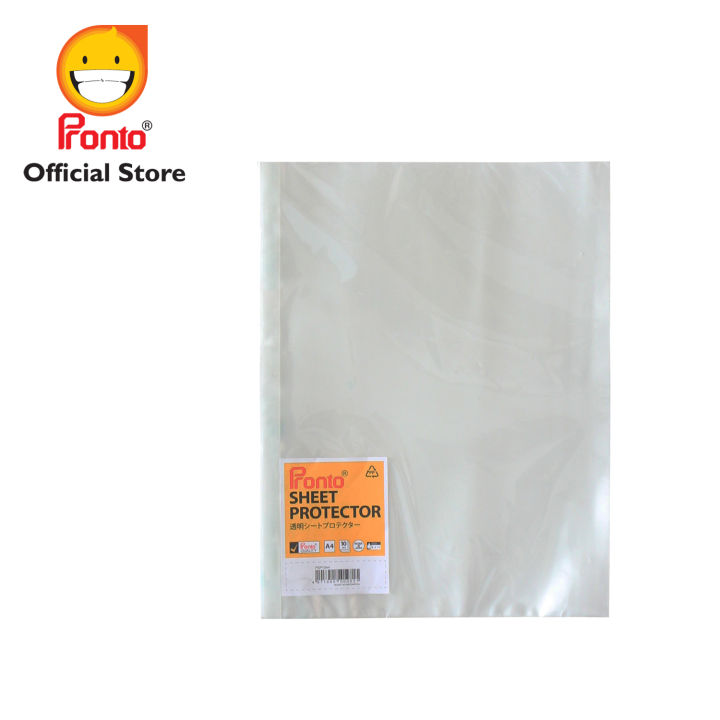 Pronto Map Plastik uk. A4 - Transparan | Lazada Indonesia