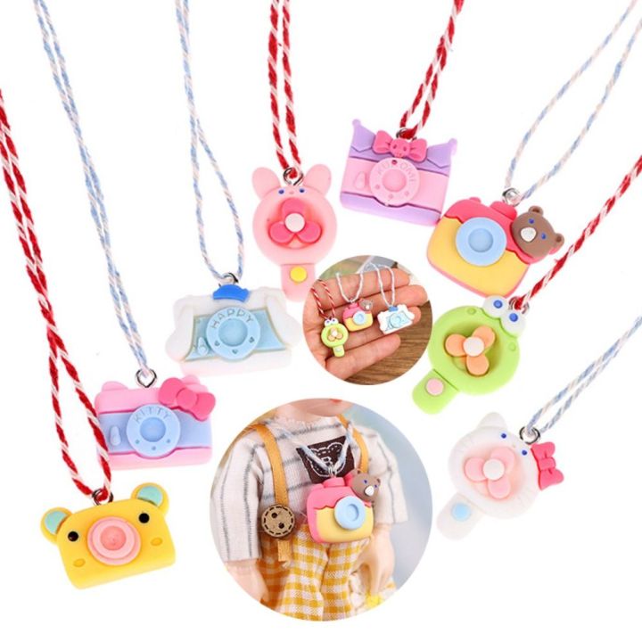 X-RAYSTORE19E0 Cute Miniature Dolls Camera Simulation Ob11 1/12 17cm ...