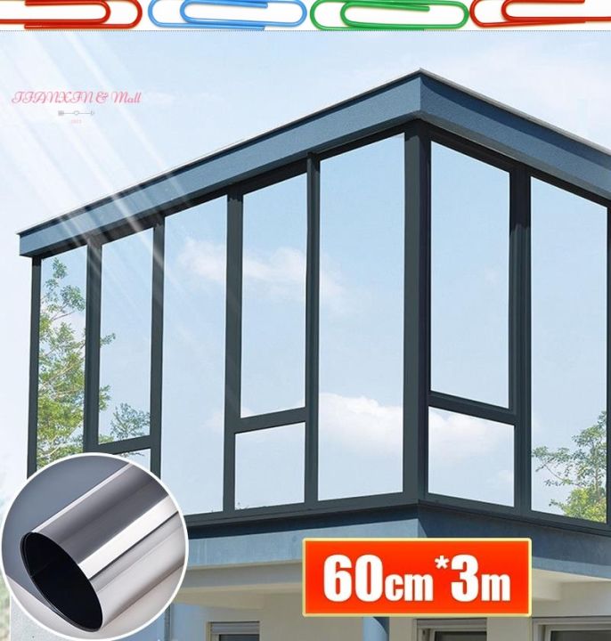 【Expert Recommended】 3M*90cm/60cm/30cm Roll Window Film One Way Film ...
