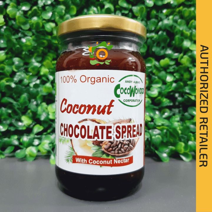 CocoWonder Organic Coconut Chocolate Spread 250g | Vegan | Lazada PH