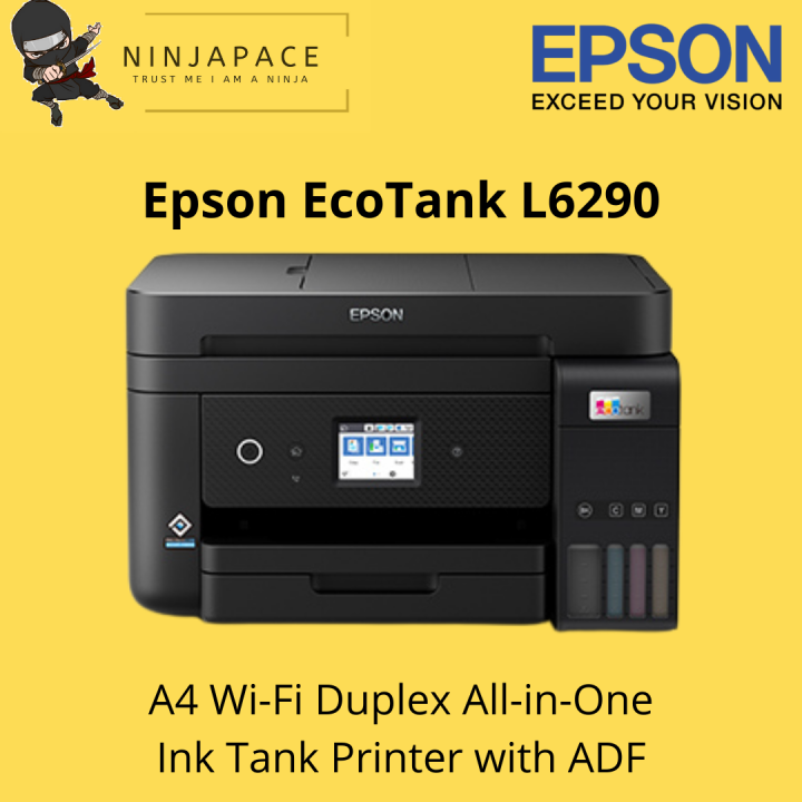 Epson EcoTank L6290 A4 Wi-Fi Duplex All-in-One Ink Tank Printer with ...