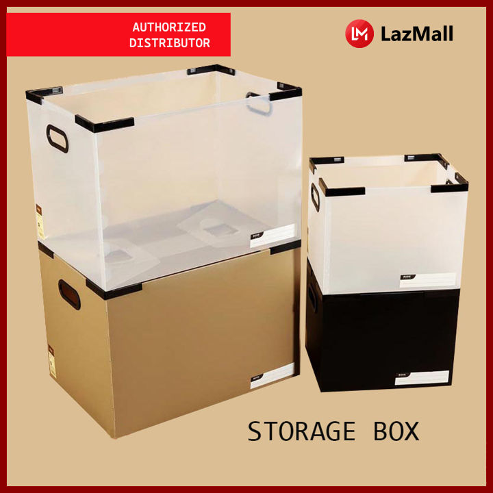 Foldable Collapsible Office File Storage Box | Lazada PH