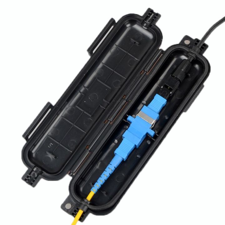 FTTH Fiber Cable Protective Box Waterproof SC coupler Connector Cover ...