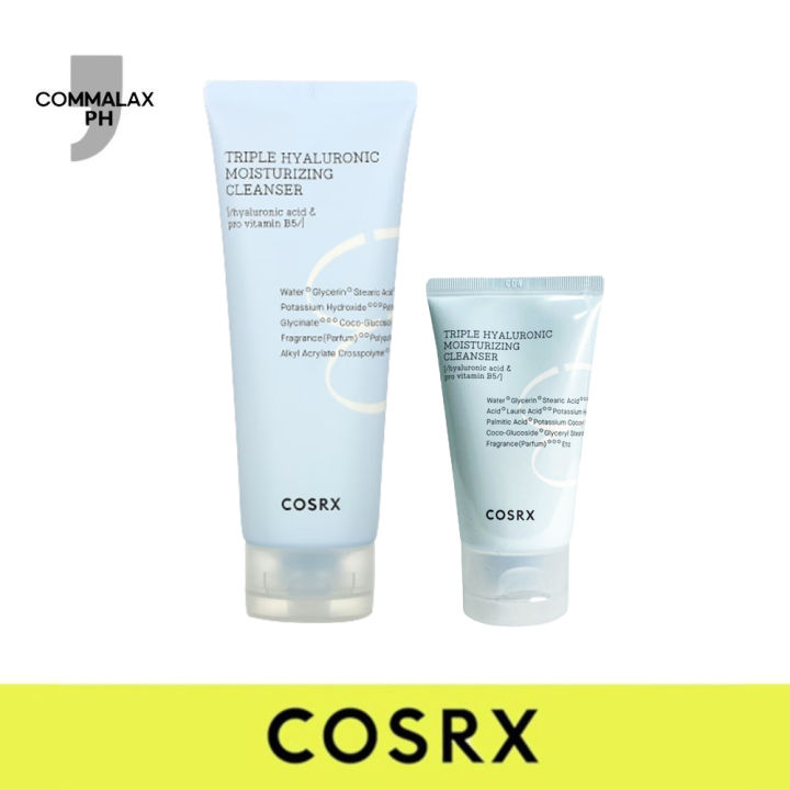 COSRX Hydrium Triple Hyaluronic Moisturizing Cleanser | Lazada PH