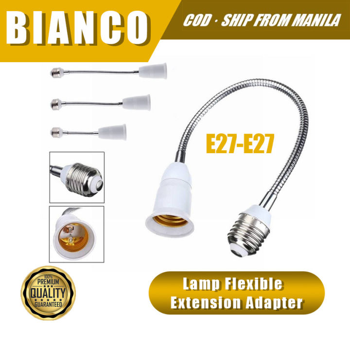 195/295/395mm Hose LED Light Bulb Lamp Holder Extension Home E27 led ...