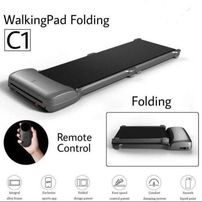 Kingsmith WalkingPad Z1 Treadmill Lipat Walking Pad Portable Foldable ...