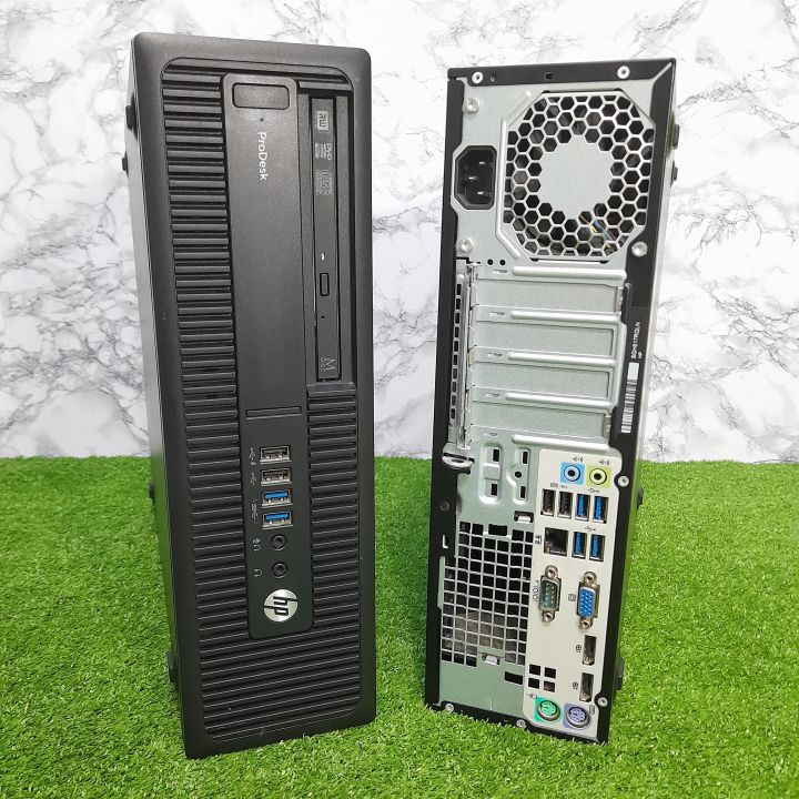 PC HP ProDesk 600 G2 sff RAM 32 GB | 1 TB + SSD 256 GB SIAP PAKAI Support i3 i5 i7 | Lazada ...