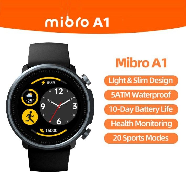 Mibro A1 Smartwatch Smart Watch Mibro A1 Jam Tangan Pintar Bluetooth | Lazada Indonesia
