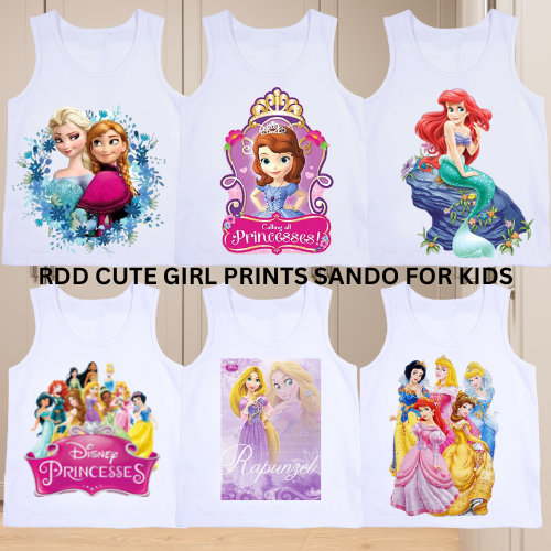 Set of 3 - White Sando for Girls Kids Shirt Clothes OOTD Cotton Spandex ...