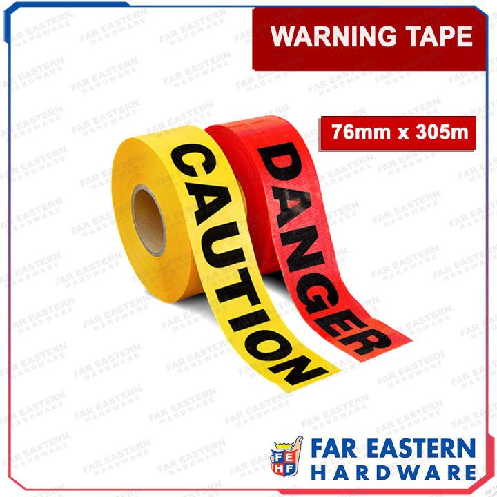 Safety Warning Tape Caution Danger Tapes | Lazada PH