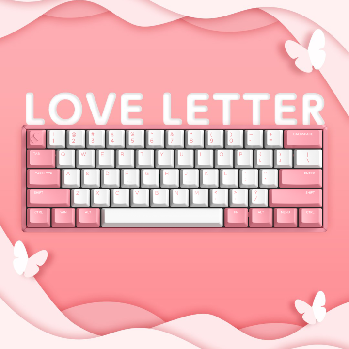 iQunix F60 Love Letter Wired Mechanical Keyboard | Lazada Singapore