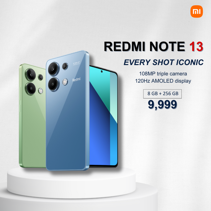 (BUY NOW)Redmi Note 13 8+256 | 108MP Triple Camera | 120Hz AMOLED ...