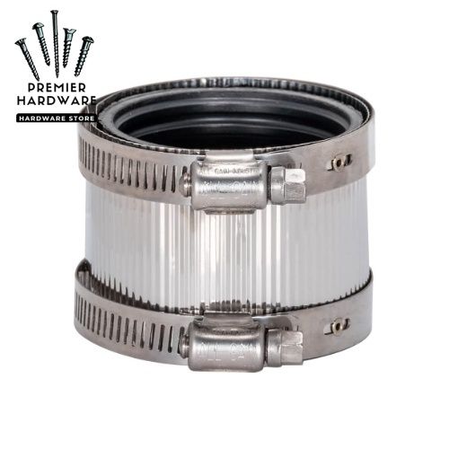 Rubber Coupling with Stainless Steel Clamp Premier Hardware | Lazada PH