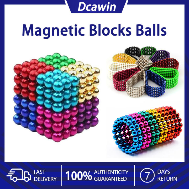 Dcawin 216PCS 3mm Magnets for Puzzle Cube Square Magic Balls Magnetic Cube Puzzle Cube Building ...
