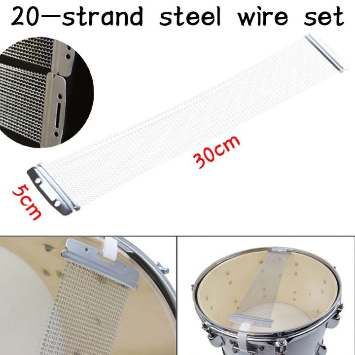 20 Strand Steel Wire Set for 14 Inch Snare Drum Percussion Instruments ...