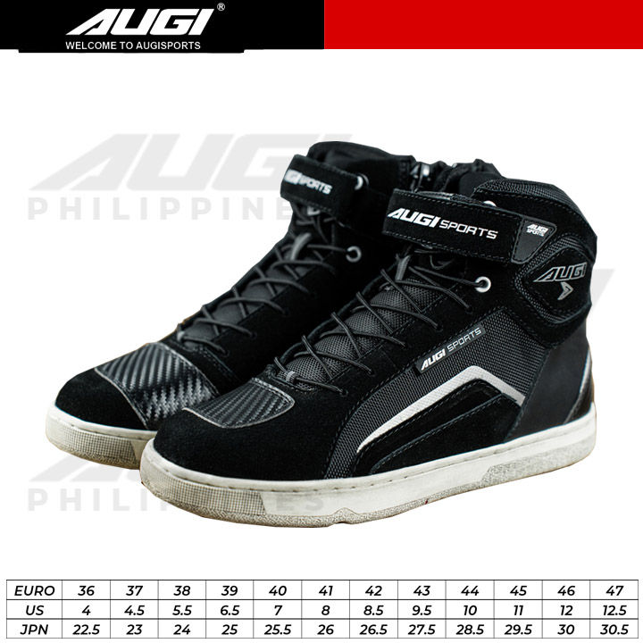 AUGI Urbn Boots AS-2 Black | Lazada PH