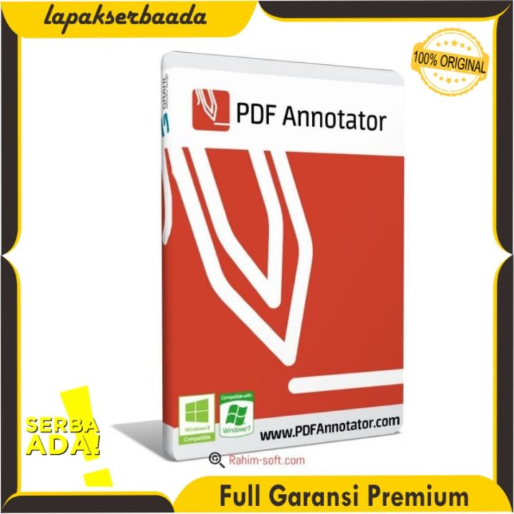 PDF Annotator 8 Pro Aplikasi Edit dan Design PDF Windows | Lazada Indonesia
