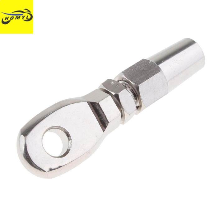 Homyl 10MM Stainless Steel Wire Rope Swageless Eye Terminal End ...