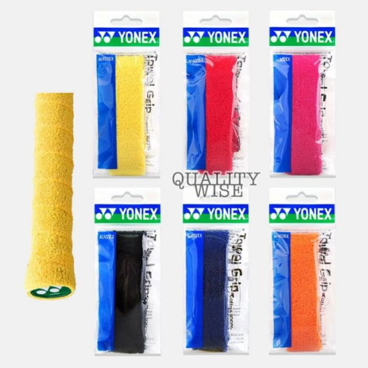 YONEX BADMINTON AC402EX TOWEL GRIP COTTON 100 (1pc) | Lazada PH