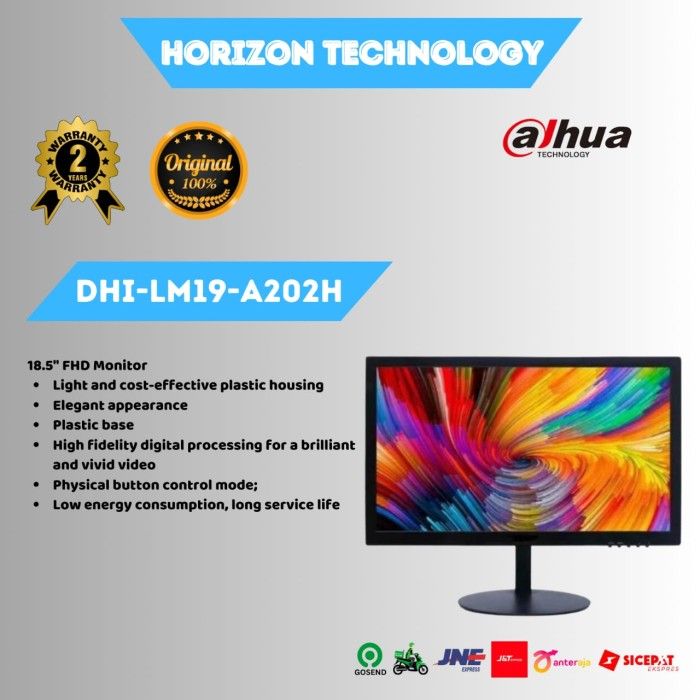 Dahua LM19 A202H LED Monitor 19 Inch | Lazada Indonesia