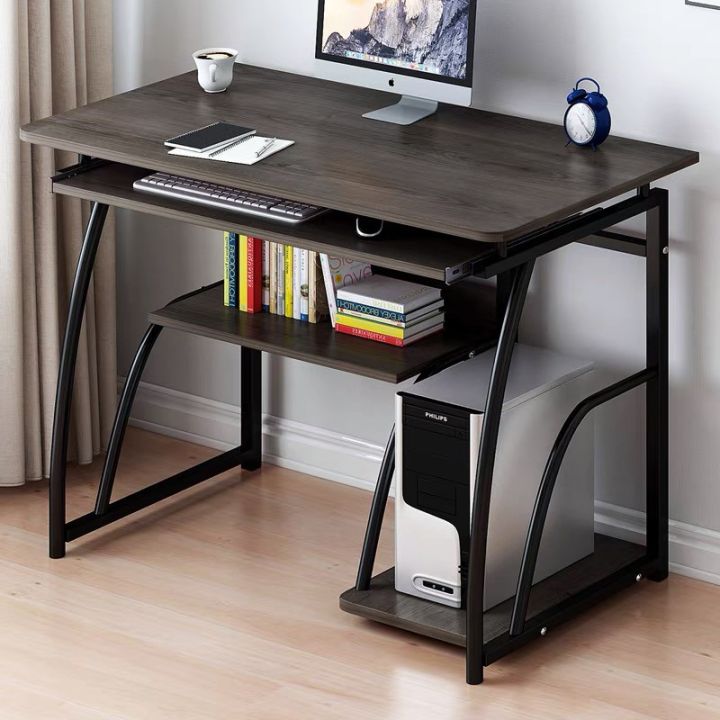 Computer desktop table with keyboard holder home Office table Learning ...