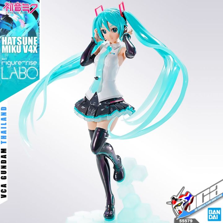BANDAI FIGURE-RISE LABO FUMINA HATSUNE MIKU V4X FIGURE RISE พลาสติก ...