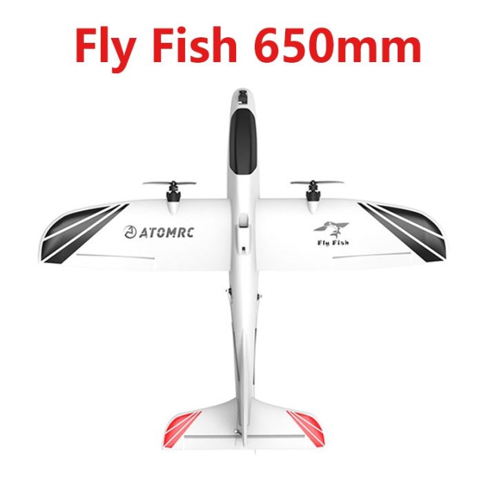 ATOMRC Fixed Wing Flying Fish 650Mm Wingspan FPV Aircraft RC Airplane ...