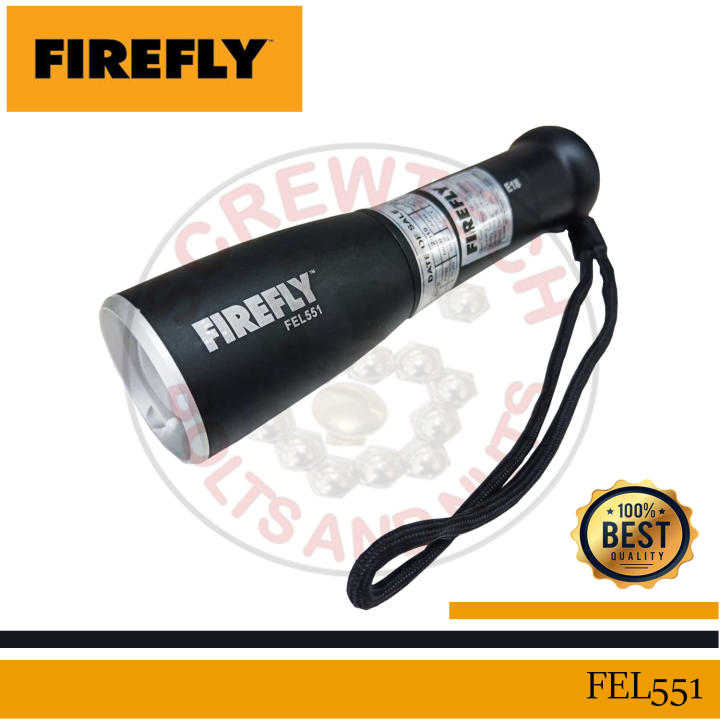 Firefly EMERGENCY FLASHLIGHT Handy high power emergency flashlight ...