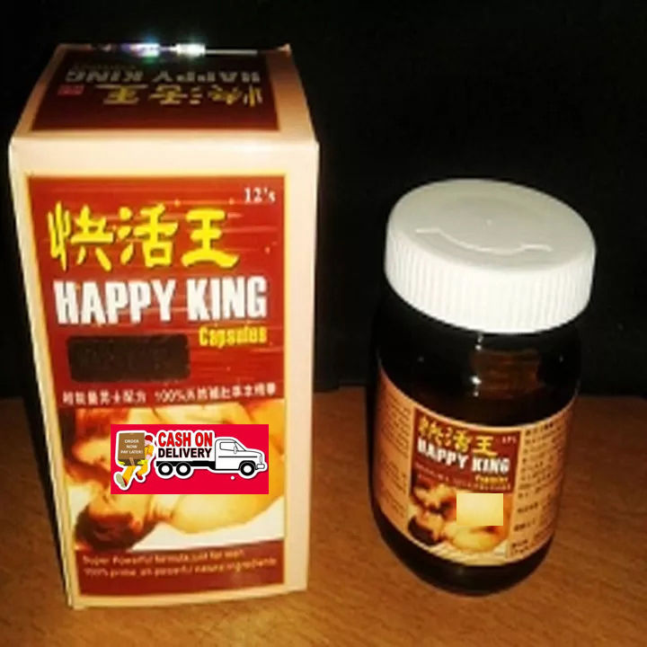 100% ORIGINAL & New Happy KING *12s capsules (Effective For Men in ...