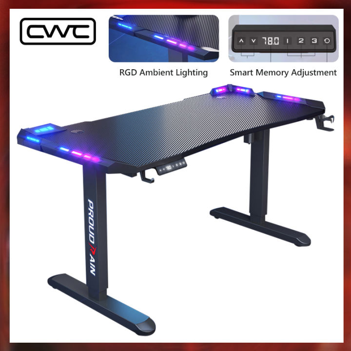 120CM Electric lift table can lift the game gaming table home office ...