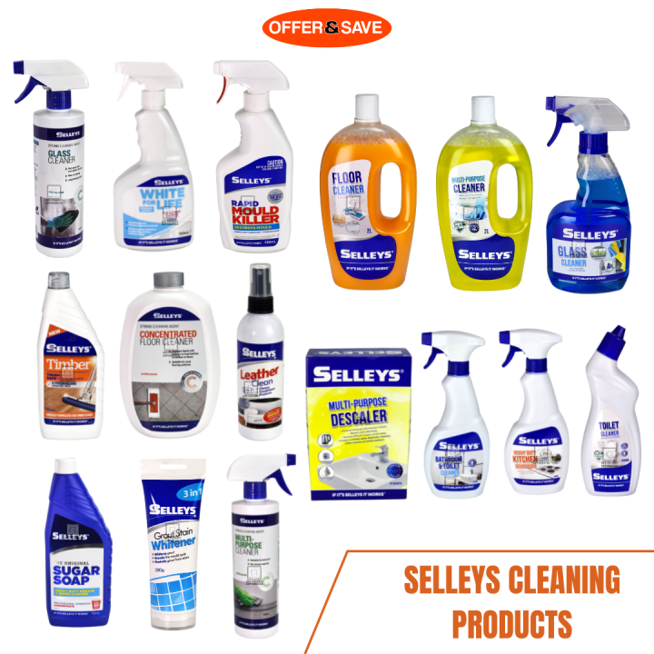 SELLEYS Multi-Purpose Cleaning Household Cleaning Series | Lazada Singapore
