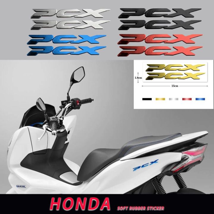 Honda Motorcycle Click Decals Sticker PCX125 PCX150 PCX160 3D 3D Soft ...
