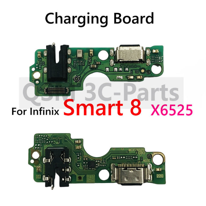 สำหรับ Infinix Smart 8 X6525 USB บอร์ดชาร์จพอร์ตแท่นเชื่อมต่อเสียบแจ็ค ...